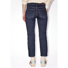 Damen Slim-fit-Jeans, blau, Gr. 28, STREET ONE STUDIO, unifarben, Jeans, 89% Baumwolle, 8% Polyester, 3% Elasthan, Jeans, 5-Pocket-Style