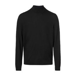 OLYMP Herren Rollkragenpullover "OLYMP Casual Strick, Rollkragen", schwarz, Gr. XXL, 100% Schurwolle, Pullover