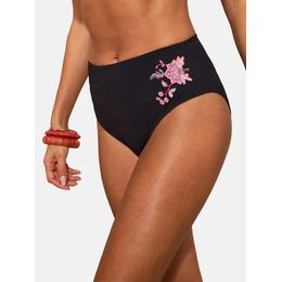 Love & Roses Bikini Bottoms female Black size 10
