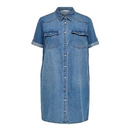 Only Carmakoma Shirt Dress 'CARLisa' female Blue size 48