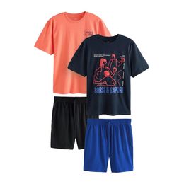 next Short Pajamas male Blue, Orange size XS