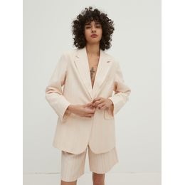 EDITED Blazer 'Daphne' Damen Gr&ouml;&szlig;e 36 rosa / wei&szlig;