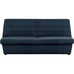 2-Sitzer "LOOKS VIII", blau (dunkelblau), B:185cm H:92cm T:103cm, 100% Polyester, LOOKS by Wolfgang Joop, Sofas, Quersteppung, ohne Armlehnen, in zwei verschiedenen Gr&ouml;&szlig;en