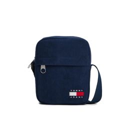 Umh&auml;ngetasche Tommy Jeans "TJM ESS DAILY CORD REPORTER", Damen, Gr. B/H/T: 16cm x 20cm x 6cm, dunkelblau, Textil, Taschen Umh&auml;ngetasche, Men Schultertasche, Freizeittasche mit verstellbarem Umh&auml;ngeriemen