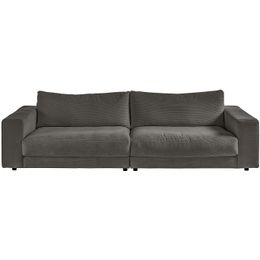 Big-Sofa Home Affaire "Enisa, bequeme, legere Polsterung B/T/H: 290/127/85 cm, Mega Sofa", grau (anthrazit), B:290cm H:85cm T:127cm, Cord (88% Polyester / 12% Polyacryl), Sofas, Big-Sofa, Zeitloses und stylisches Loungem&ouml;bel, in Fein- und Breitcord, Topseller