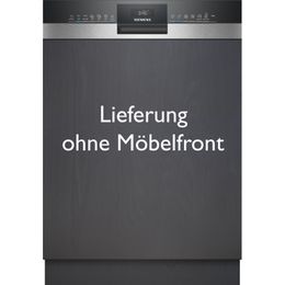 Siemens teilintegrierbarer Geschirrsp&uuml;ler "SN53ES28AE", Energieeffizienz: A (A-G), silber (geb&uuml;rsteter stahl), B:59,8cm H:81,5cm T:57,3cm, Geschirrsp&uuml;ler, Made in Germany, flexible K&ouml;rbe & Schubladen, Sp&uuml;lturbo varioSpeed