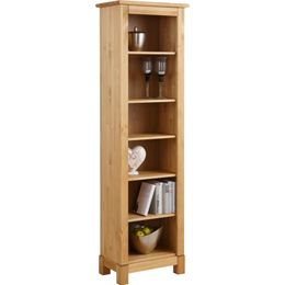 Standregal OTTO HOME "Rauna", beige (gelaugt, ge&ouml;lt), B:57,4cm H:180cm T:38cm, Regale, Standregal, H&ouml;he 180 cm, aus massiver Kiefer, FSC-zertifiziert