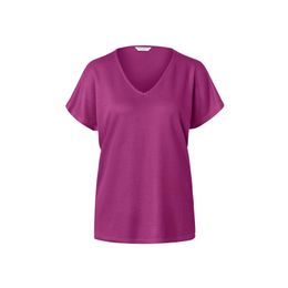Tchibo - Strukturiertes Shirt - Damen - Gr. XXL - rot