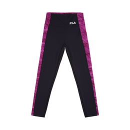 Fila Damen-Sportleggings - Damen - Gr. M - schwarz/print