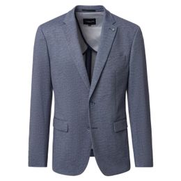 Sakko Venti "Venti Sakko uni", Herren, Gr. 26, blau, 60% Polyester, 35% Viskose, 5% Elasthan, Sakkos Sakko