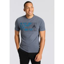 T-Shirt Killtec "KOS 254 MN TSHRT", Herren, Gr. XL, blau (nachtblau), Obermaterial: 65% Polyester, 30% Baumwolle, 5% Elasthan, Rundhals, Shirts T-Shirt, Atmungsaktiv & schnell trocknend