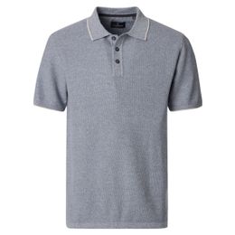 Poloshirt Casamoda "Casamoda Polo-Shirt uni", Herren, Gr. XXL, hellblau, 100% Baumwolle, Shirts
