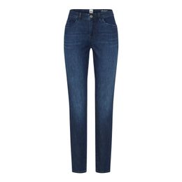 5-Pocket-Jeans Brax "Style MARY S", Damen, Gr. 44K (22), Kurzgr&ouml;&szlig;en, dunkelblau, Denim/Jeans, 75% Baumwolle, 17% Polyester, 5% Elastomultiester, 3% Elasthan, Jeans 5-Pocket-Jeans