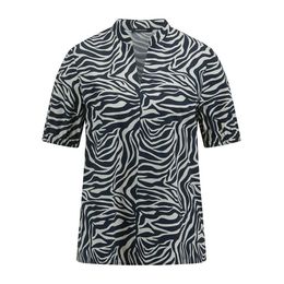 Peter Hahn - Bluse, blau, Gr. 52 / XXL - Baumwolle