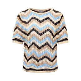 Rabe - Rundhals-Pullover, mehrfarbig, Gr. 42 / M