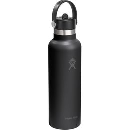 Hydro Flask 21 OZ STANDARD FLEX STRAW Isolierflasche - Gr&ouml;&szlig;e Einheitsgr&ouml;&szlig;e - schwarz