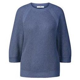 Rundhals-Pullover Peter Hahn blau, 42