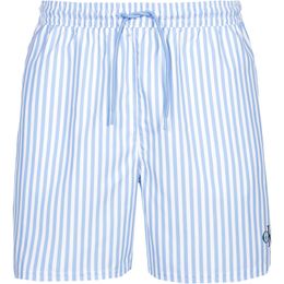 Calvin Klein Graphip Monogram Badehose Herren - Gr&ouml;&szlig;e S - blau