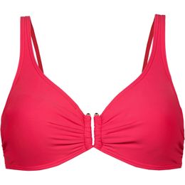 Lascana B&uuml;gel-Top Bikini Oberteil Damen - Gr&ouml;&szlig;e 40 / C - rosa