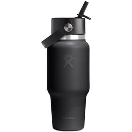 Hydro Flask 24 OZ WIDE FLEX STRAW TRAVEL Isolierflasche - Gr&ouml;&szlig;e Einheitsgr&ouml;&szlig;e - schwarz