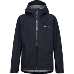 Columbia Trailborne 2.5L Hardshelljacke Herren - Gr&ouml;&szlig;e L - schwarz