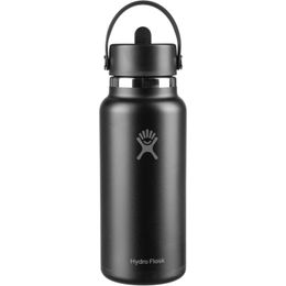 Hydro Flask 32 OZ WIDE FLEX STRAW Isolierflasche - Gr&ouml;&szlig;e Einheitsgr&ouml;&szlig;e - schwarz