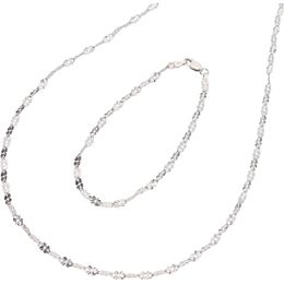 CR&Eacute;ATION L Damen Set Silber 925 Gr&ouml;&szlig;e 0