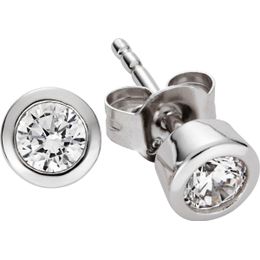 CR&Eacute;ATION L Damen Ohrstecker Silber 925 Gr&ouml;&szlig;e 0