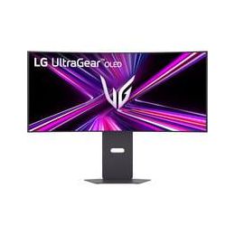 LG UltraGear OLED 34GX900A-B, Gaming-Monitor 86.2 cm (33.9 Zoll), schwarz, WQHD, Curved, VRR, HDR10, 240Hz Panel