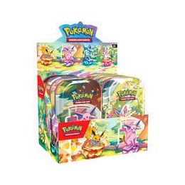Pok&eacute;mon-TCG: Karmesin & Purpur - Prismatische Entwicklungen - Mini-Tin-Box, Sammelkarten