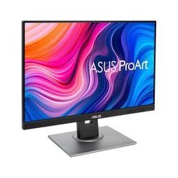 ASUS ProArt Display PA248QV Gen2 (PA248QFV), LED-Monitor 61.2 cm (24.1 Zoll), schwarz/silber, WUXGA, IPS, DP, HDMI, USB-Hub, 100Hz Panel