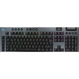Logitech G915 X LIGHTSPEED, Gaming-Tastatur schwarz, DE-Layout, GL Clicky