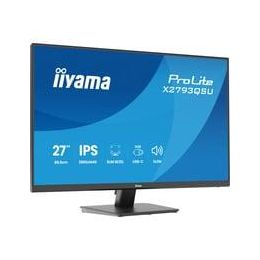 iiyama ProLite X2793QSU-B1, LED-Monitor 68.5 cm (27 Zoll), schwarz (matt), QHD, IPS, HDMI, DP, USB-Hub