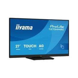 iiyama ProLite T2754MSC-B2AG, LED-Monitor 68.6 cm (27 Zoll), schwarz (matt), FullHD, IPS, Touchscreen, USB-Hub