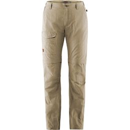 Fj&auml;llr&auml;ven Fj&auml;llr&auml;ven Travellers MT Damen Zipp-Off Hose beige 46 - Damenhosen, -r&ouml;cke & -kleider