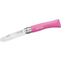 Opinel N&deg;07 Taschenmesser f&uuml;r Kinder Klingenl&auml;nge 8 cm pink - Campingbesteck