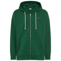 LEVI'S&reg; PLUS Kapuzensweatshirt LEVI'S PLUS, Herren, Gr. 4XL (72/74), eden, Frottee, Obermaterial: 100% Baumwolle, l&auml;ssig geschnitten h&uuml;ftbedeckend, eingesetzt Rippb&uuml;ndchen, Sweatshirts Kapuzensweatshirt, mit dezentem Levi's Batwing Logo