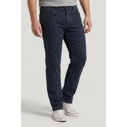 Stretch-Jeans Wrangler "Greensboro", Herren, Gr. 38, L&auml;nge 32, blau (iron blau), Denim/Jeans, Obermaterial: 92% Baumwolle, 6% Polyester, 2% Elasthan, straight fit lang, Jeans Stretch-Jeans, Regular Straight fit, Topseller