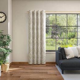 Neutex for you! Vorhang NEUTEX FOR YOU "Arosa Eco" Gr. 1, beige (leinen), B:146cm H:245cm, Baumwolle, Polyester, Gardinen, Vorhang
