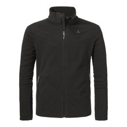 Sch&ouml;ffel Fleecejacke SCH&Ouml;FFEL "Fleece Jk Style Qutang MNS", Herren, Gr. 54, schwarz, Fleece, Obermaterial: 100% Polyester, normal, Jacken Fleecejacke