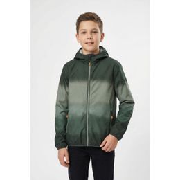 Regenjacke Killtec "KOS 144 BYS JCKT", Kinder, Gr. 128, naturgr&uuml;n, Obermaterial: 100% Polyester. Futter: 100% Polyester, Jacken Regenjacke, &Uuml;bergangsjacke