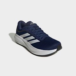 Laufschuh adidas Performance "RESPONSE RUNNER 2", Gr. 41, dunkelblau, ftwr wei&szlig;, matte silber, Synthetik, Textil, Schuhe Laufschuh