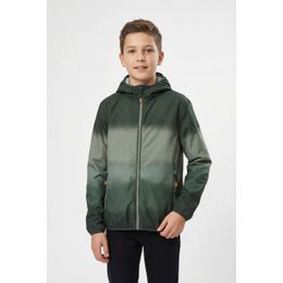 Regenjacke Killtec "KOS 144 BYS JCKT", Kinder, Gr. 152, naturgr&uuml;n, Obermaterial: 100% Polyester. Futter: 100% Polyester, Jacken Regenjacke, &Uuml;bergangsjacke