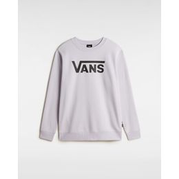 Sweatshirt Vans "CLASSICVBFFCREW", Damen, Gr. M, eveninghaze, Jersey, Obermaterial: 70% Baumwolle, 30% Polyester, Rundhals, Sweatshirts Sweatshirt, mit Logodruck