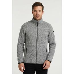 Fleecejacke Icepeak "AGEN", Herren, Gr. XXL, basic schwarz, Obermaterial: 100% Polyester, Jacken Fleecejacke, sportlicher Stil, aus schnell trocknendem Thermal-Material