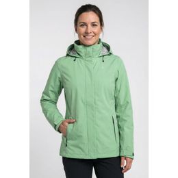 Sch&ouml;ffel Regenjacke SCH&Ouml;FFEL "Jacket Gmund L", Damen, Gr. 46, sprint crisp, Obermaterial: 100% Polyester, normal, Jacken Regenjacke, sportlicher Stil, wasserdicht, winddicht, atmungsaktiv, &Uuml;bergangsjacke