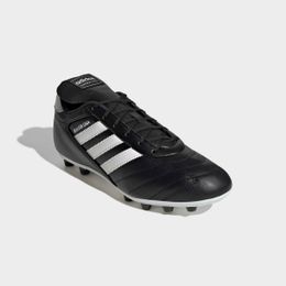Fu&szlig;ballschuh adidas Performance "KAISER LIGA 2 FIRM GROUND", Gr. 39, core schwarz, core wei&szlig;, core schwarz, Leder, Synthetik, Schuhe Fu&szlig;ballschuh, Au&szlig;ensohle f&uuml;r feste B&ouml;den