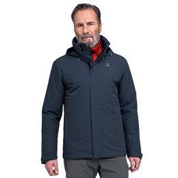 Sch&ouml;ffel Regenjacke SCH&Ouml;FFEL "Jacket Gmund M", Herren, Gr. 66, blau (navy blazer), Obermaterial: 100% Polyester, normal, Jacken Regenjacke