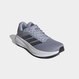 Laufschuh adidas Performance "RESPONSE RUNNER 2", Gr. 45, halo silber, core schwarz, grau, Synthetik, Textil, Schuhe Laufschuh