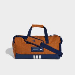 Sporttasche adidas Performance "4ATHLTS DUFFELBAG S", Damen, Gr. B/H/T: 45,5cm x 23cm x 20cm, tech copper, sanftes wei&szlig;, Polyester, Taschen Sporttasche